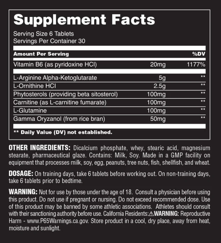 UNI GH Max, 180 Tablets – No Limits Supplements